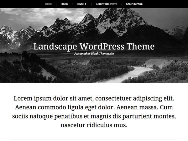 landscape – ThemeShaper