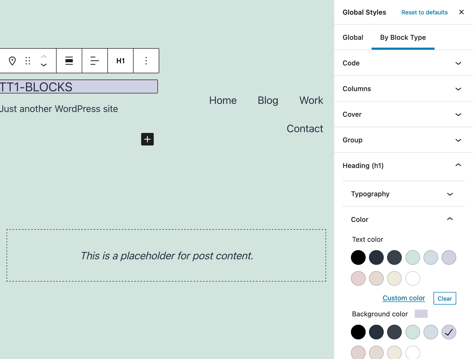 Getting Started with Block Themes: Global Styles – ThemeShaper
