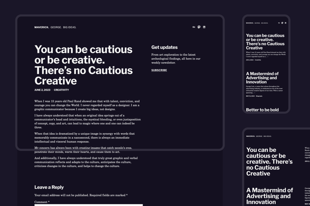 Maverick – ThemeShaper