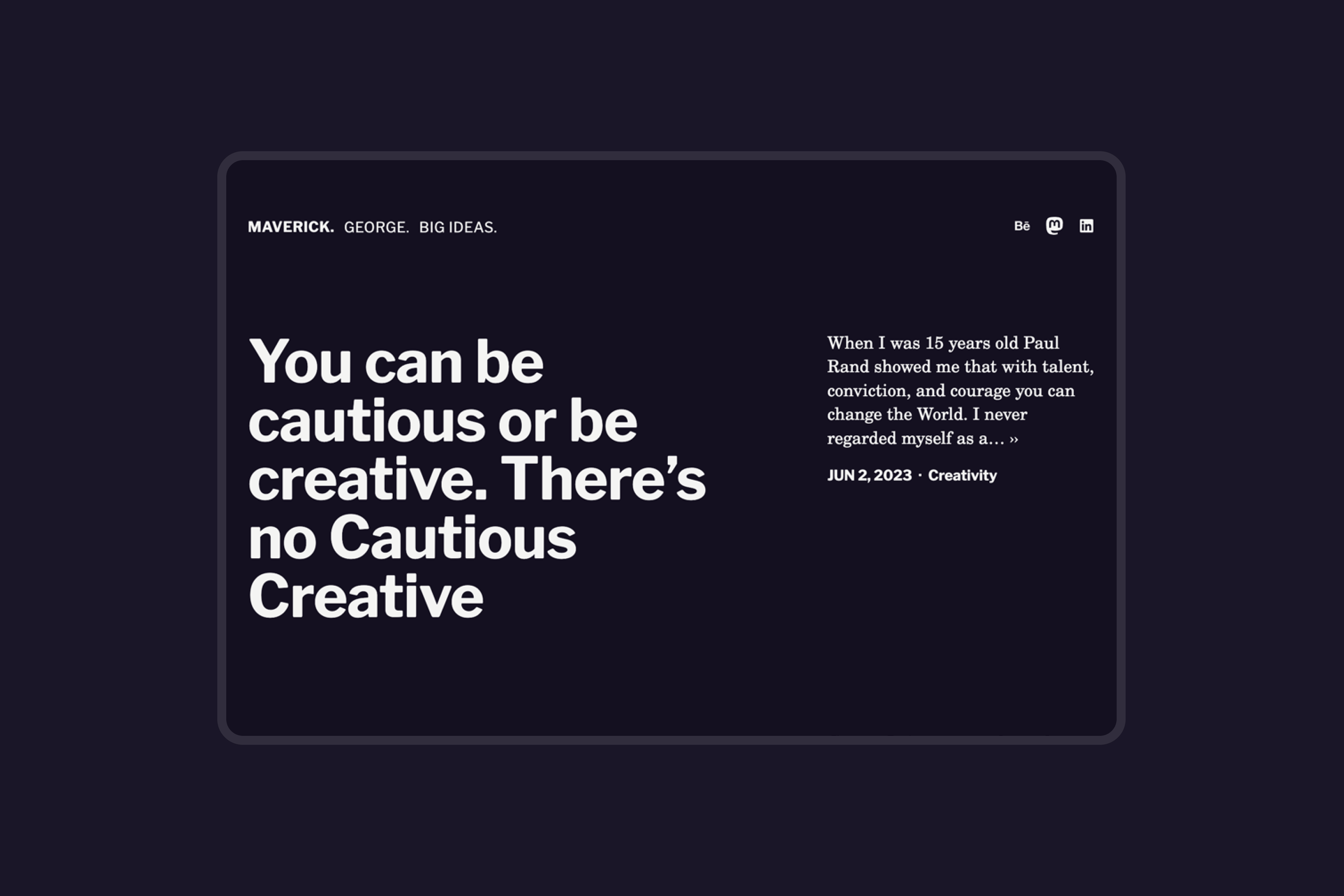 Maverick – ThemeShaper