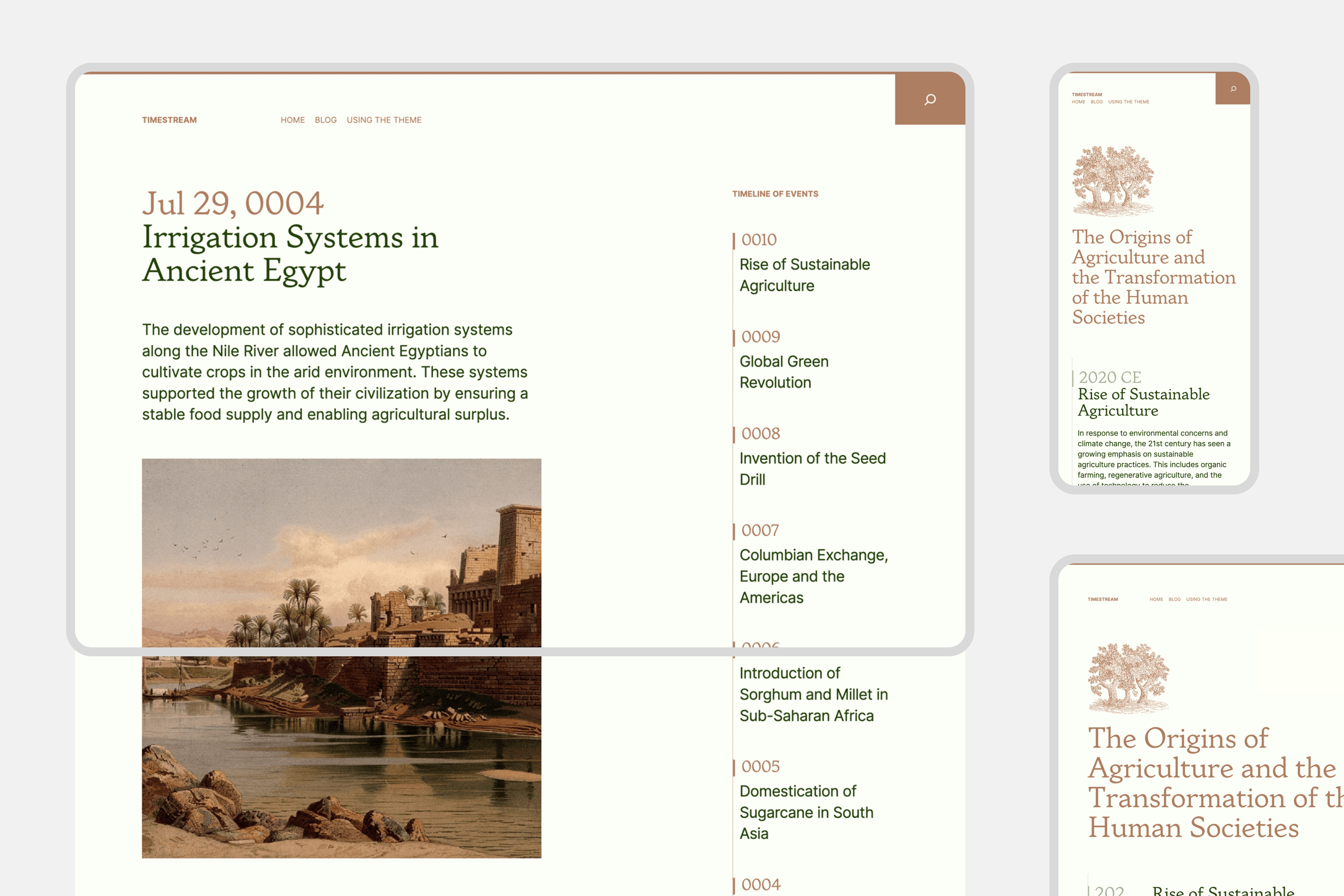 Timestream – ThemeShaper