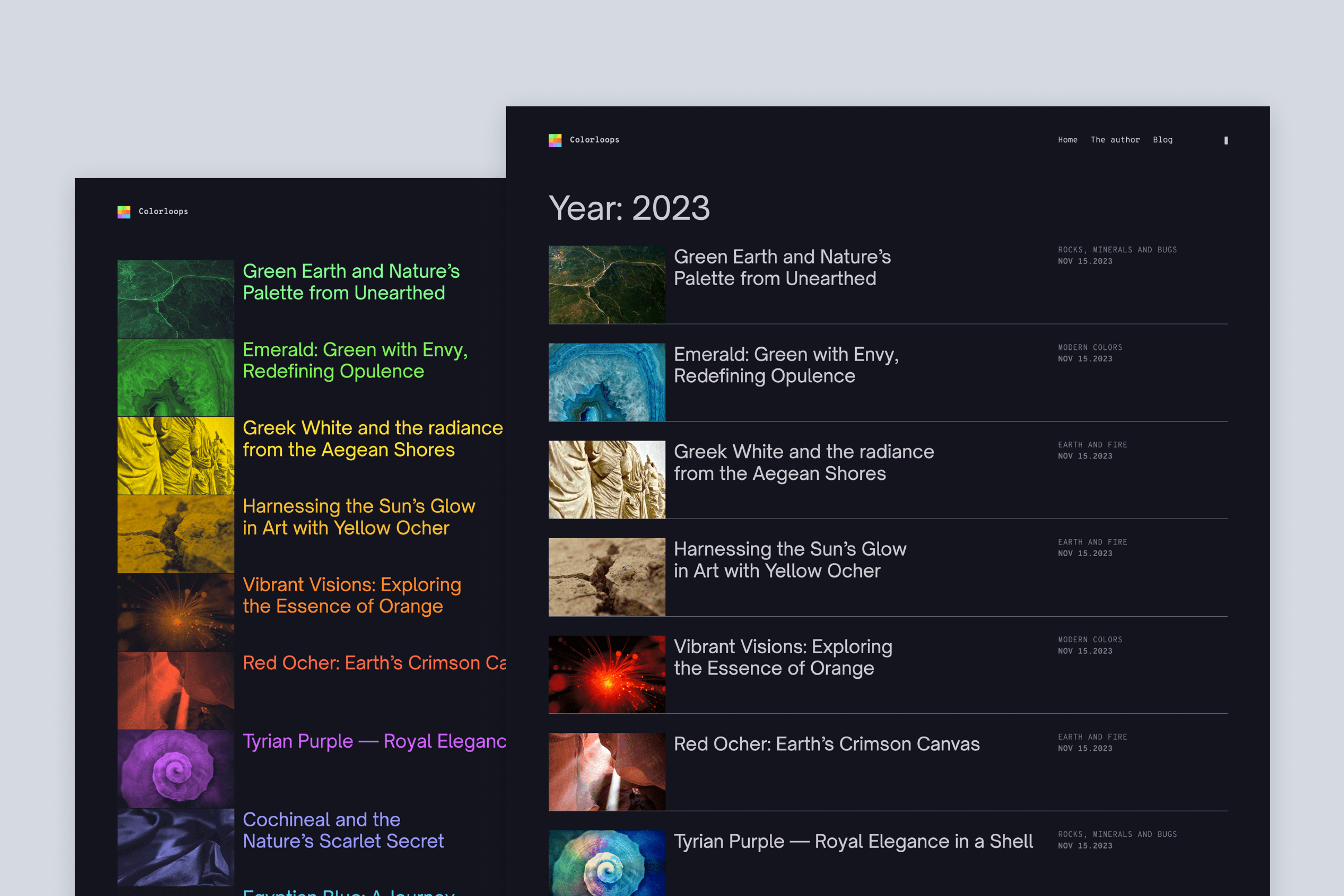 Colorloops – ThemeShaper