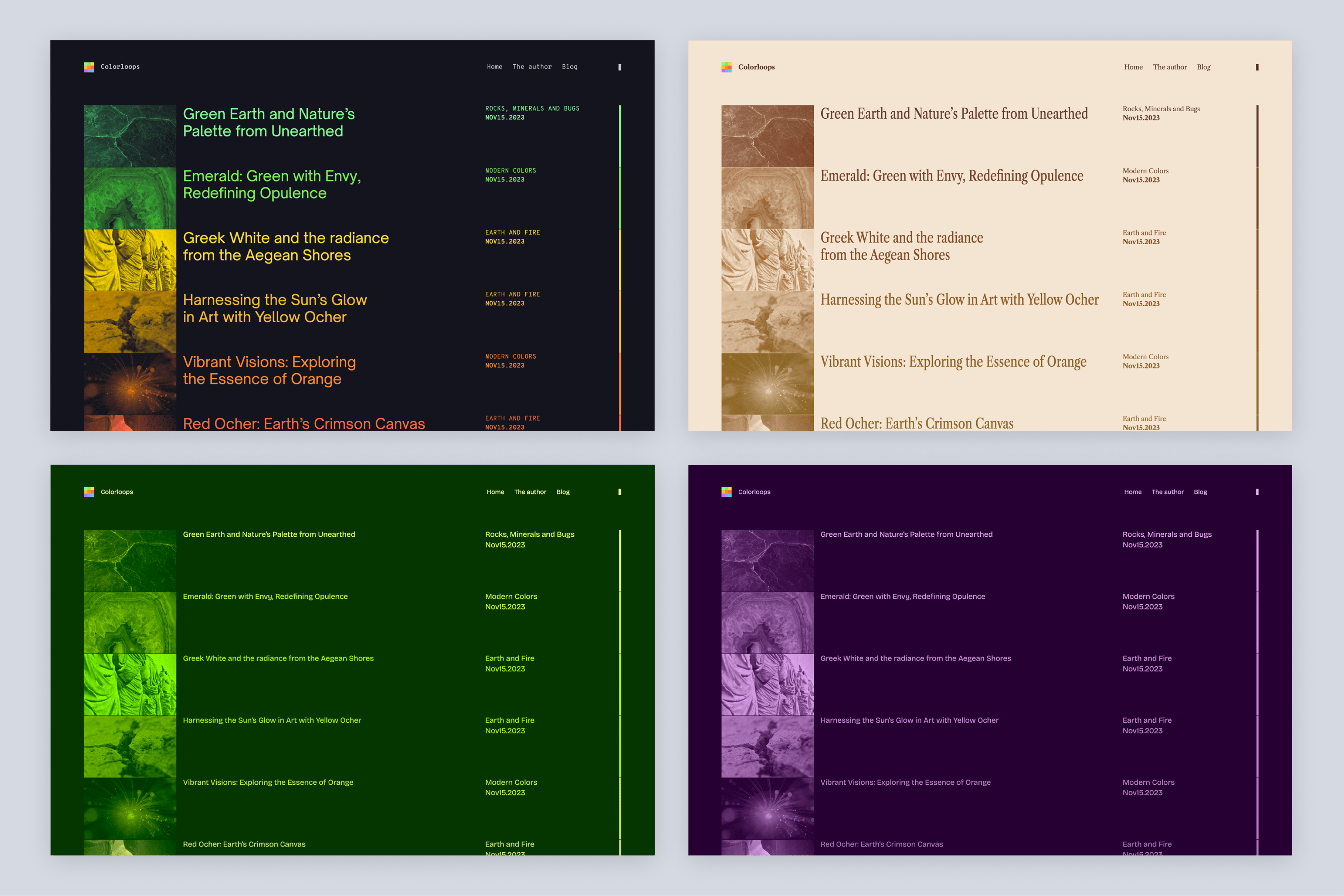 Colorloops – ThemeShaper