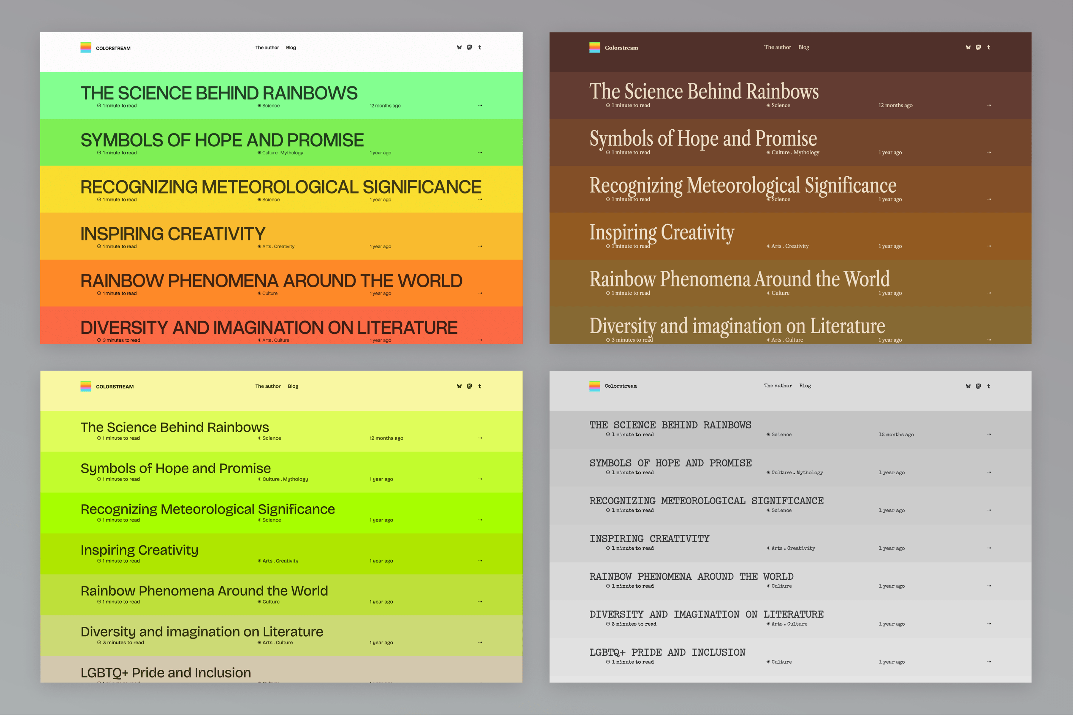 Colorstream – ThemeShaper