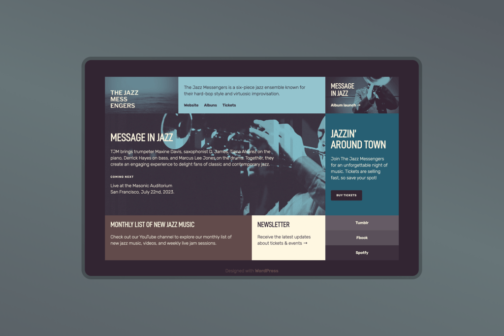 JazzyGrid – ThemeShaper