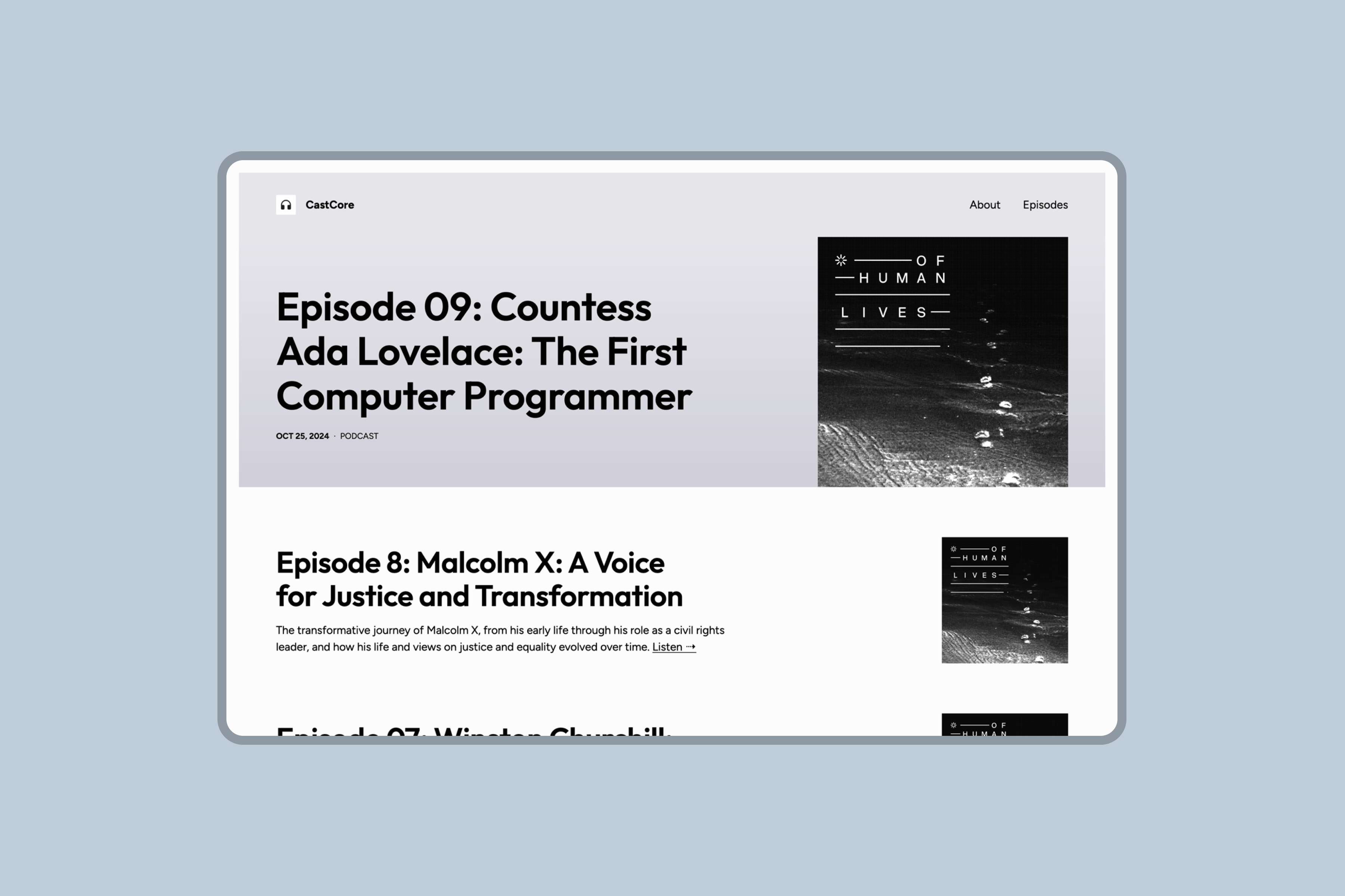 CastCore – ThemeShaper