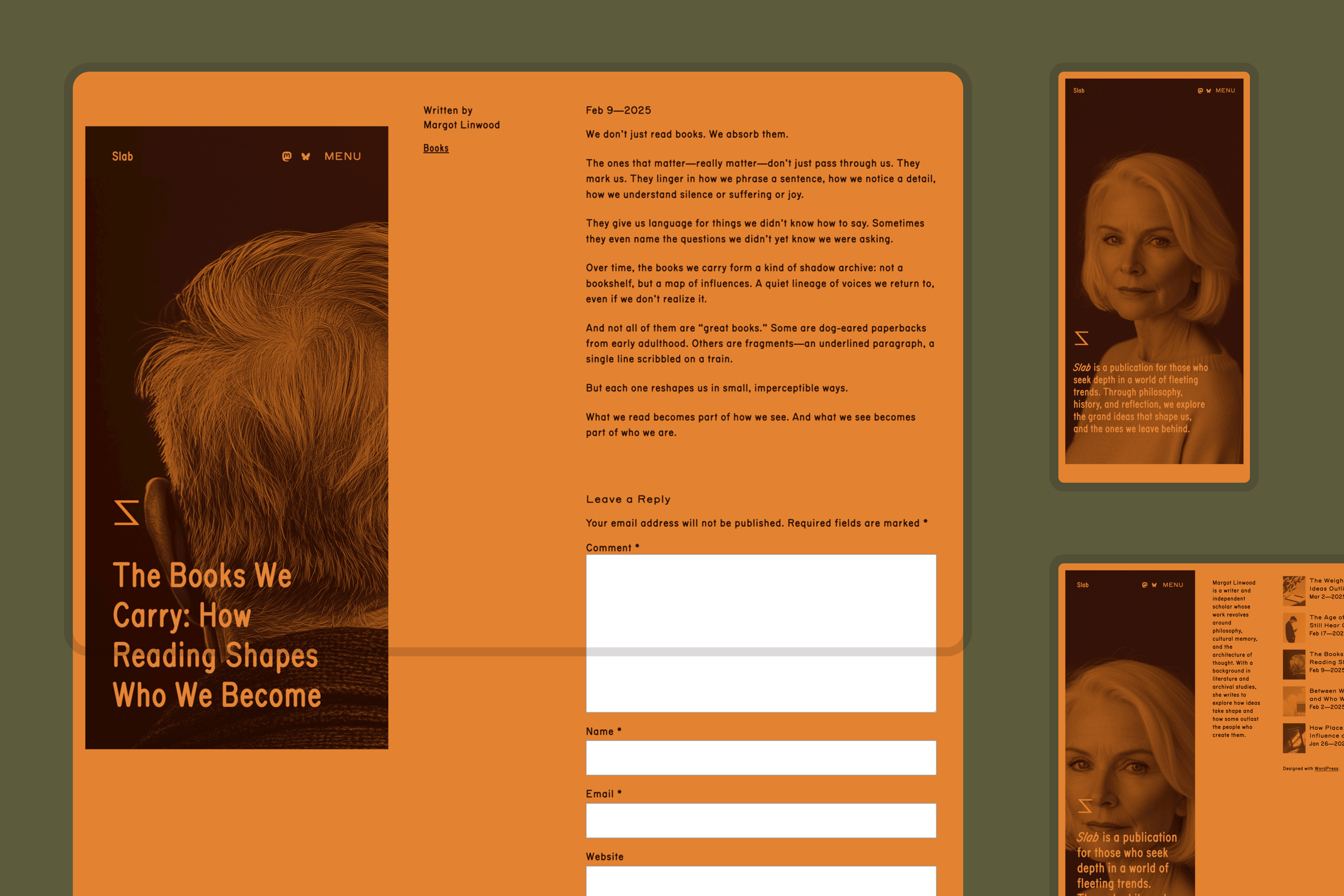 Slab – ThemeShaper